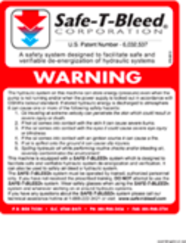 Miscellaneous Products - Safe-T-Bleed Corporation